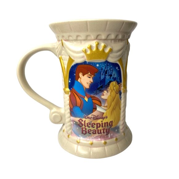 Disney | Art | Disneys Sleeping Beauty Ceramic Mug Castle Design 99s ...